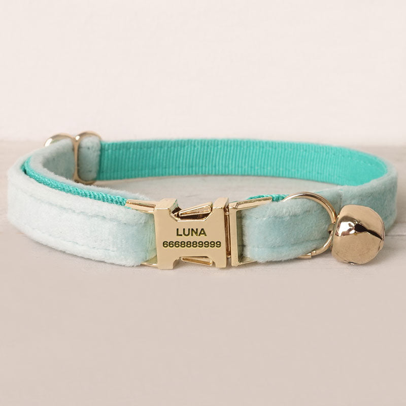 Custom Cat Collars – Tagged "Material_Velvet" – PETDURO