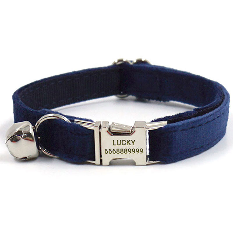 Custom Cat Collars – Tagged "Material_Velvet" – PETDURO