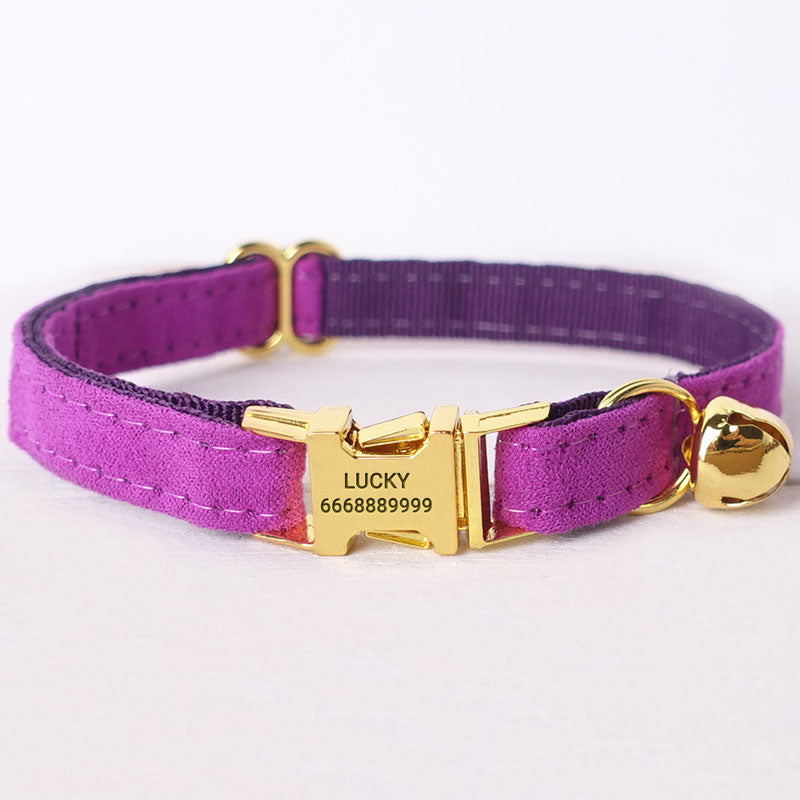 Custom Cat Collars – Tagged "Material_Velvet" – PETDURO
