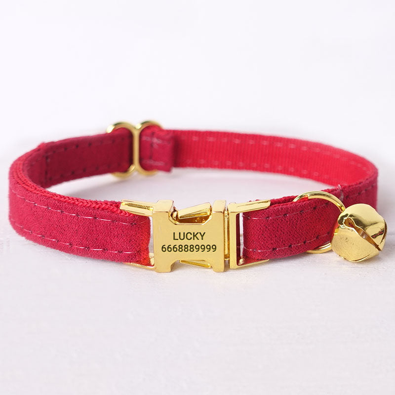Custom Cat Collars – Tagged "Material_Velvet" – PETDURO